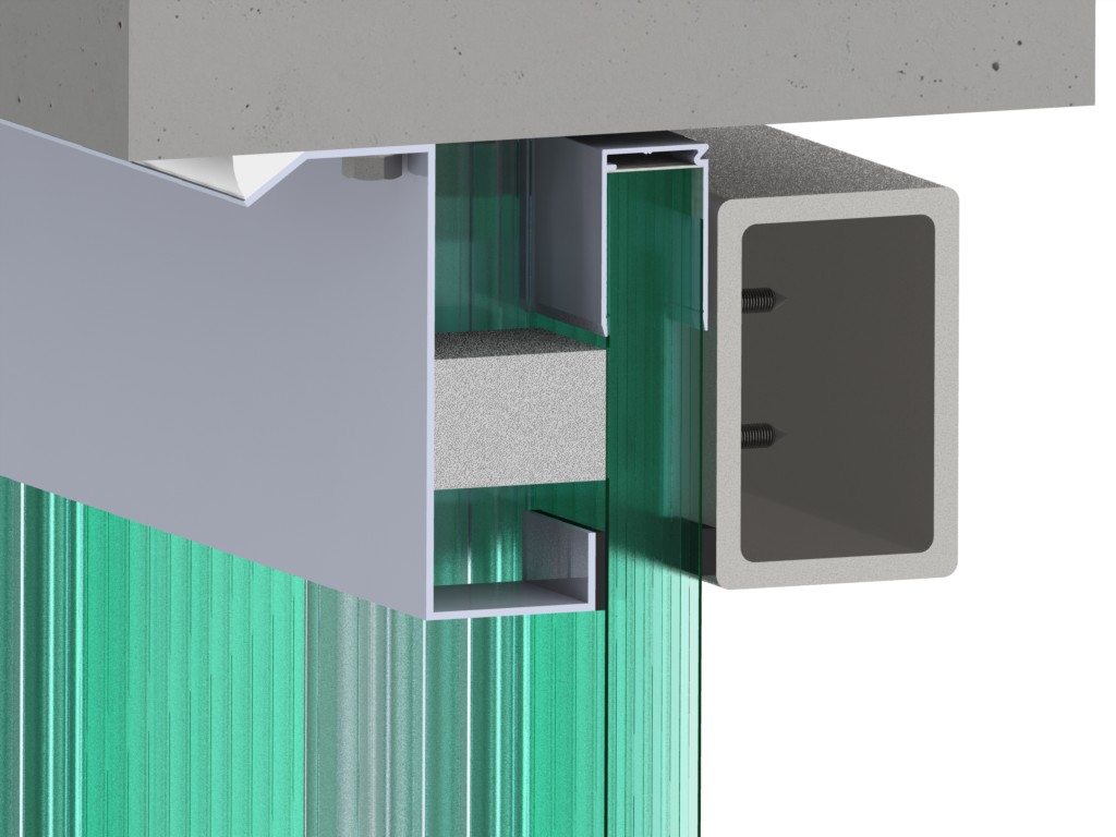 Bardage en polycarbonate - Poly pac